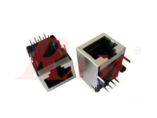 RJ45 - 8 Pin Connector On PCB Metal Housing | RAM Electronics website